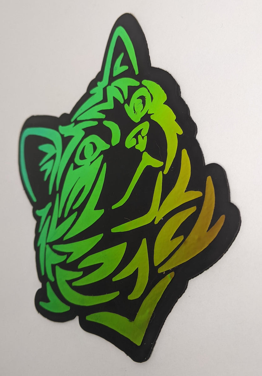 Cat Holographic Car Magnet